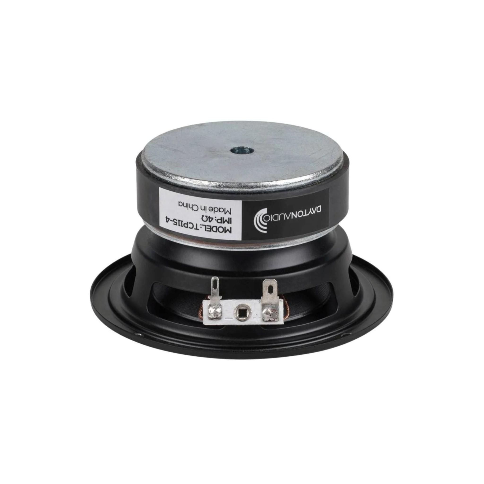 Dayton Audio TCP115-4 4" Treated Paper Cone Woofer