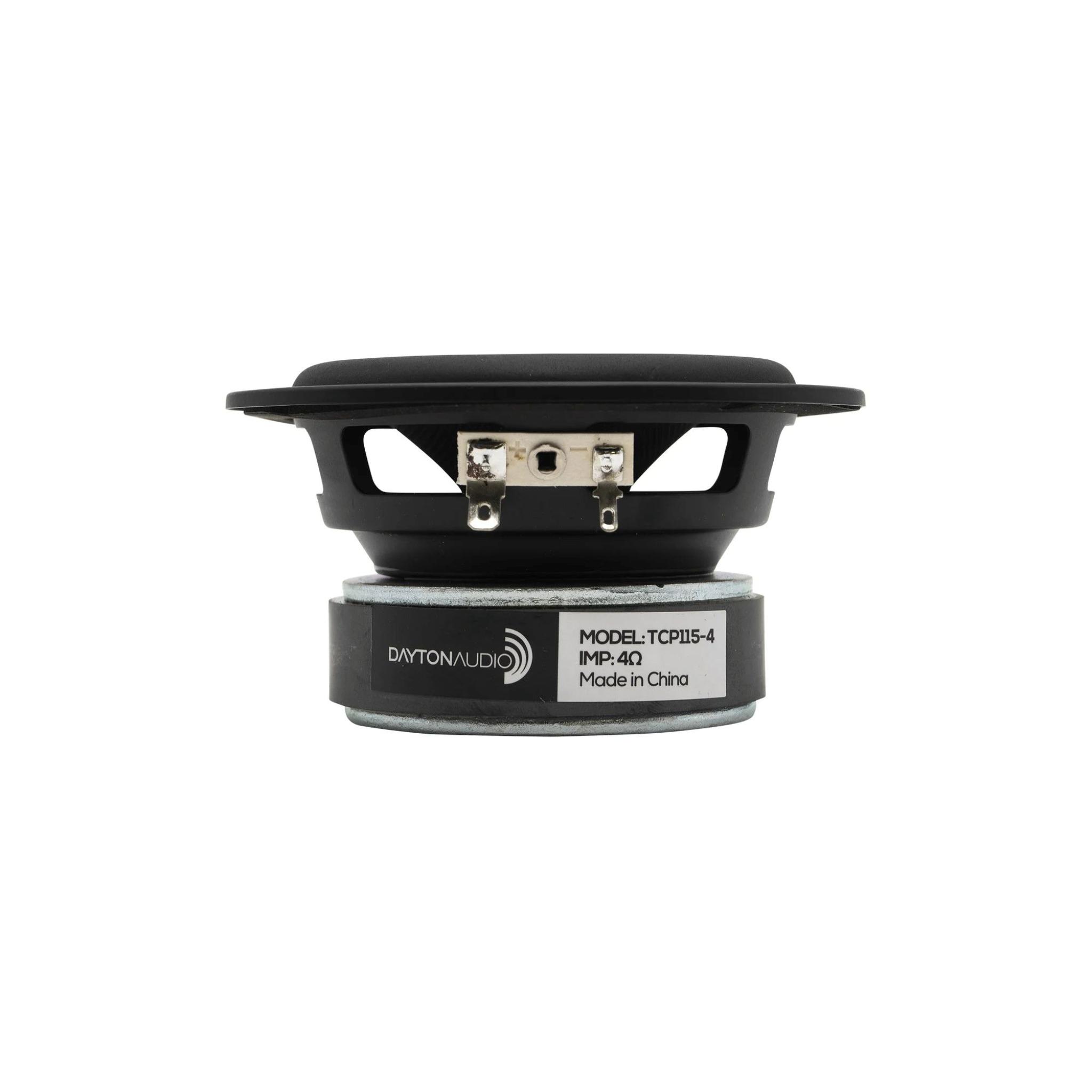 Dayton Audio TCP115-4 4" Treated Paper Cone Woofer